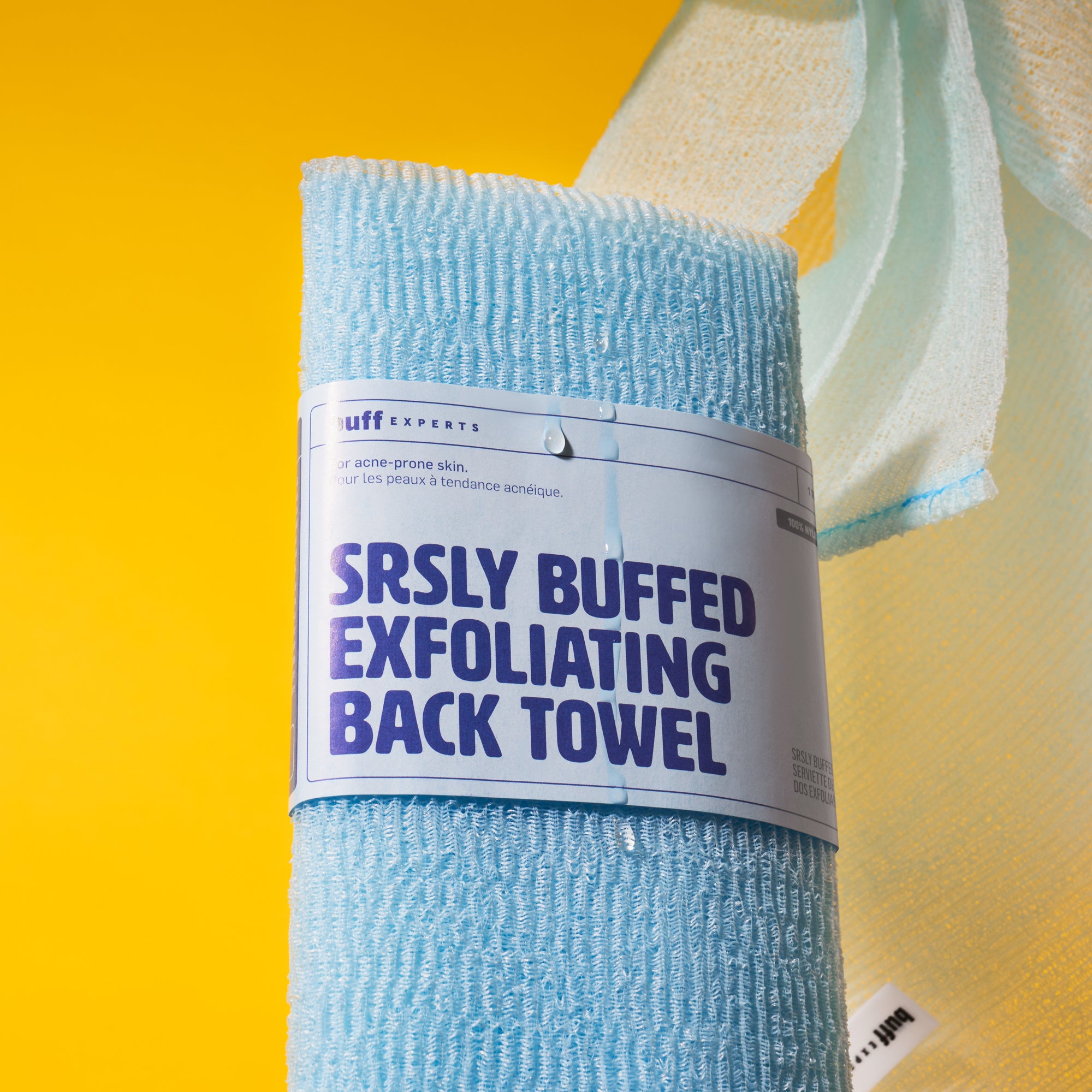 SRSLY Buffed Exfoliating Back Towel – Buff Experts
